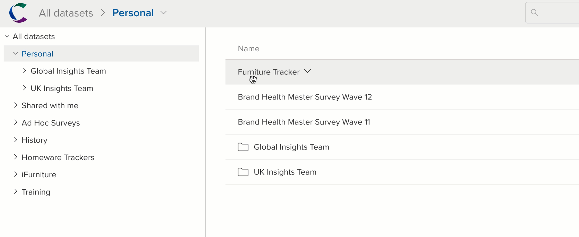 Organizing Datasets Into Folders Help Center